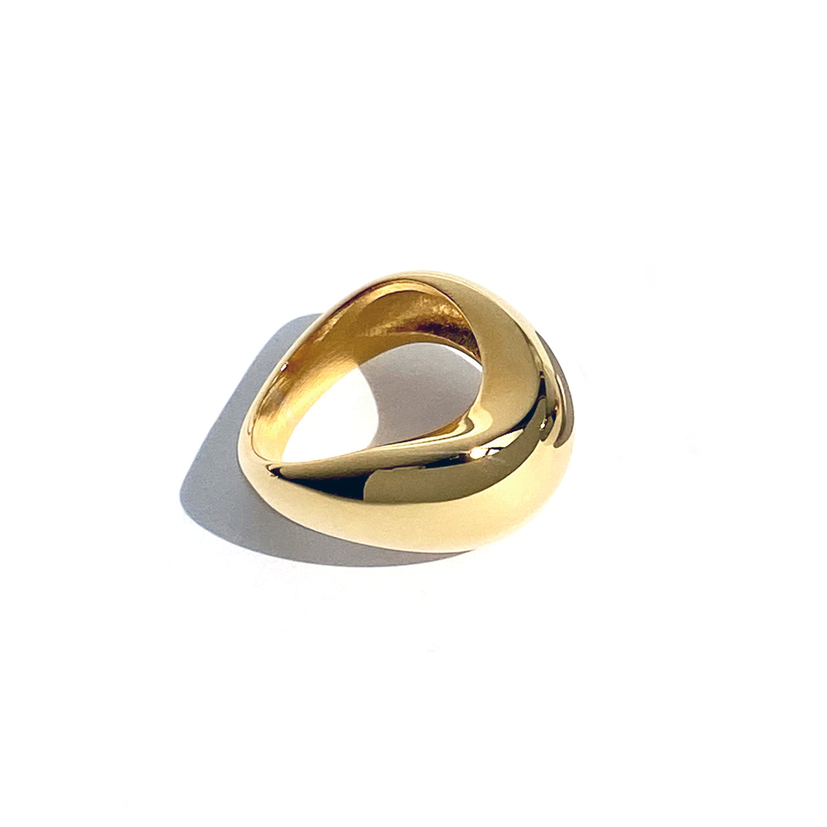 Curve Ring - Large - Gold – BIKO