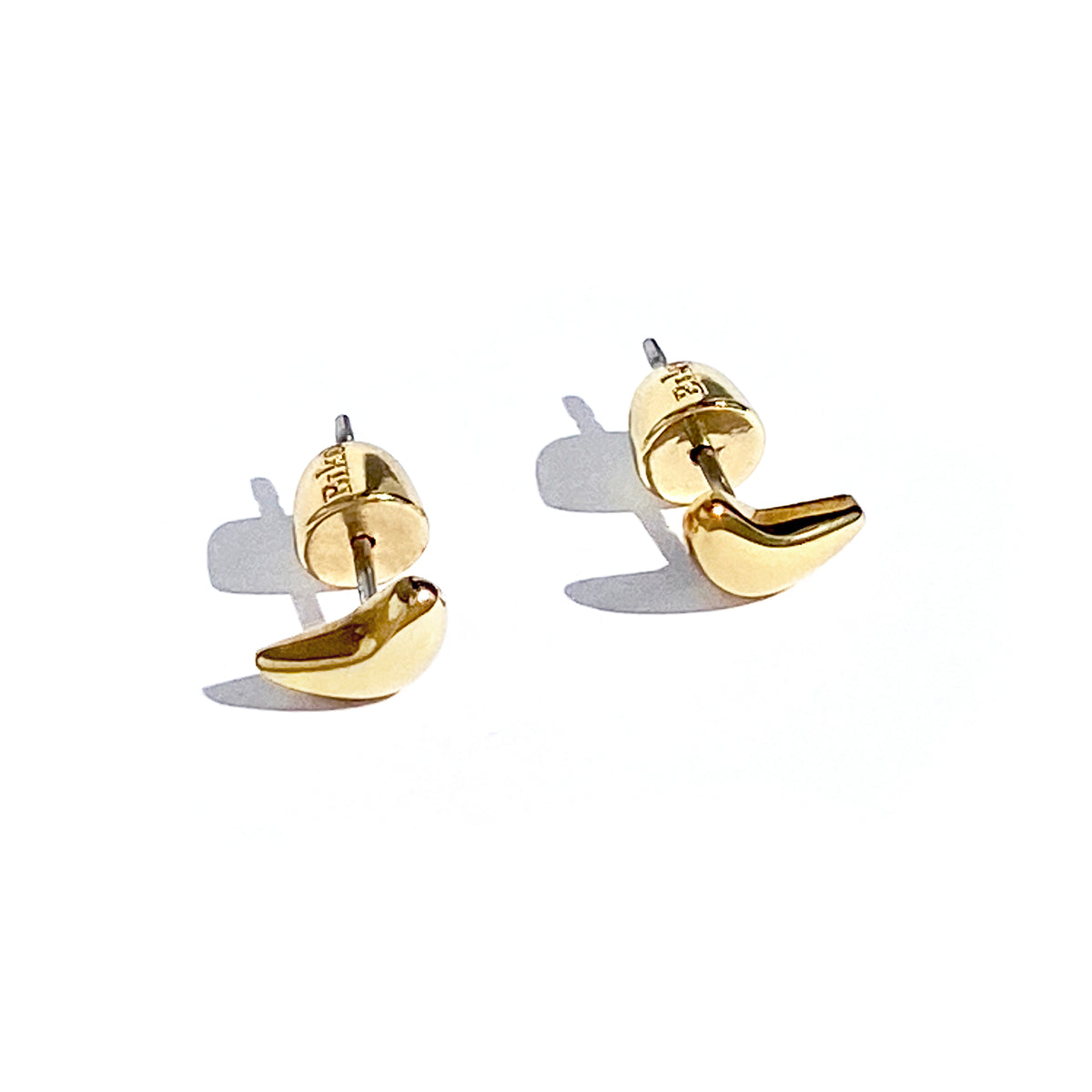 Mini Curve Studs - Gold – BIKO