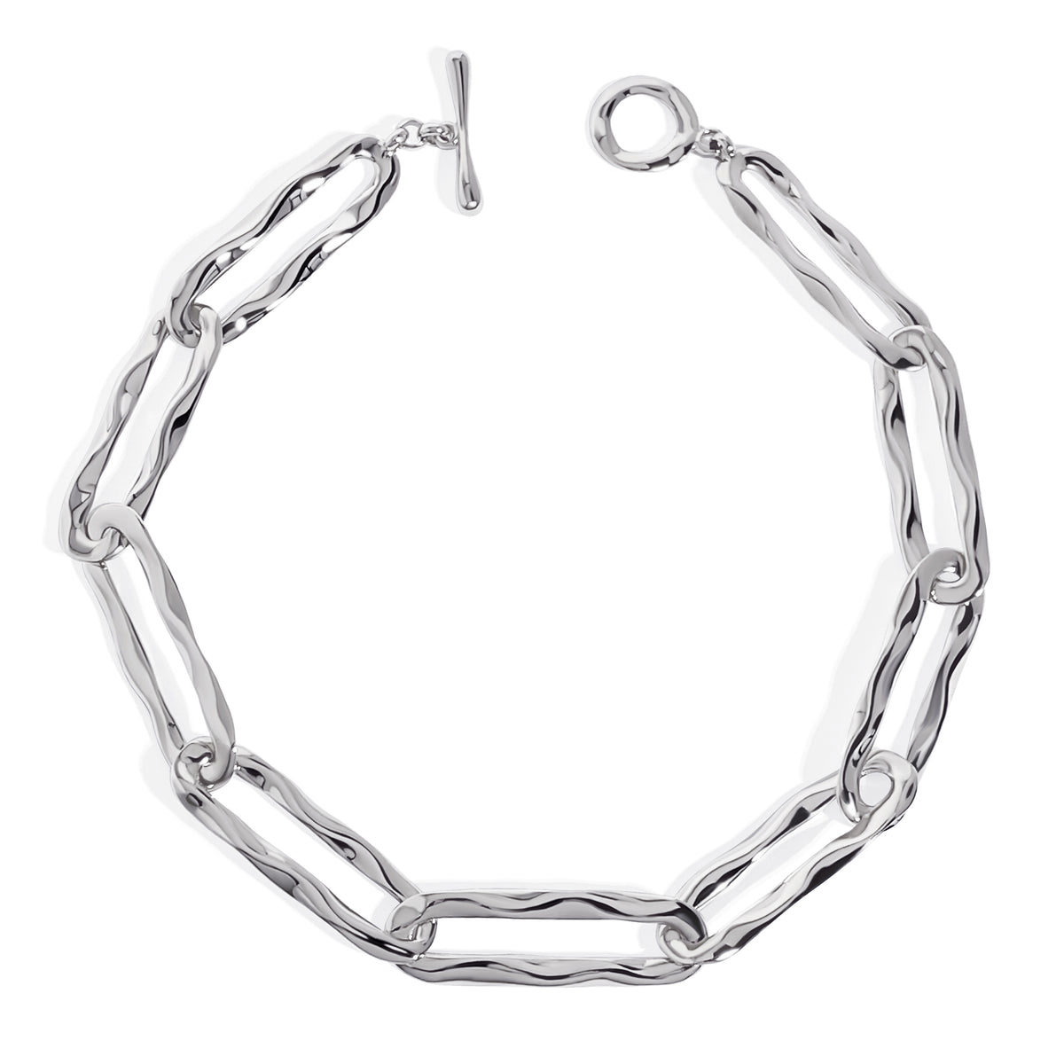 Mira Chainlink Collar - Silver – BIKO
