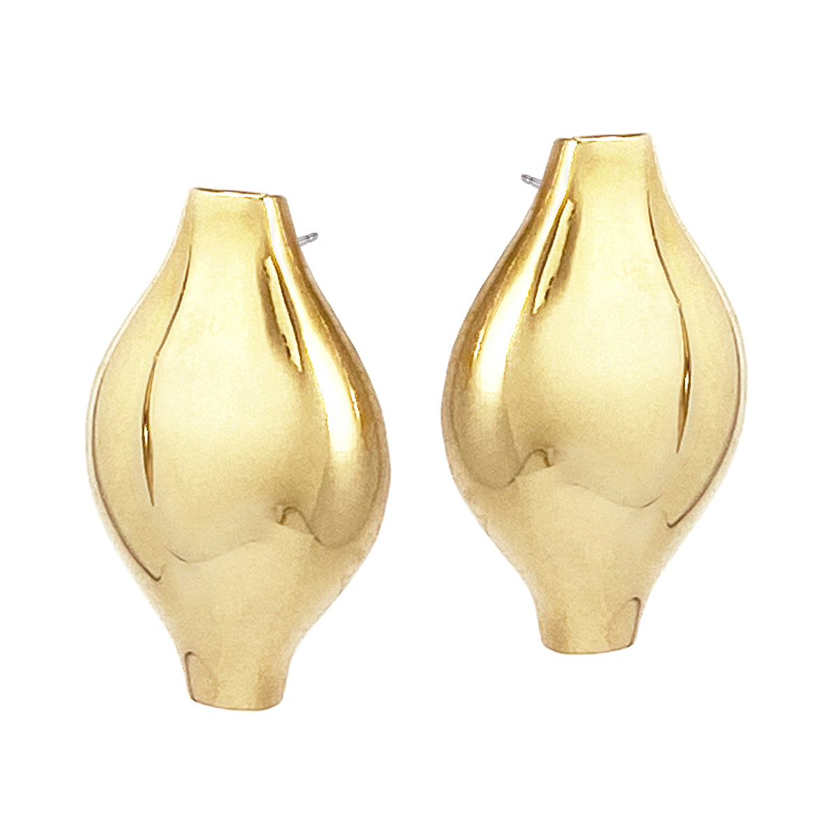 Amphora Studs - Gold – BIKO