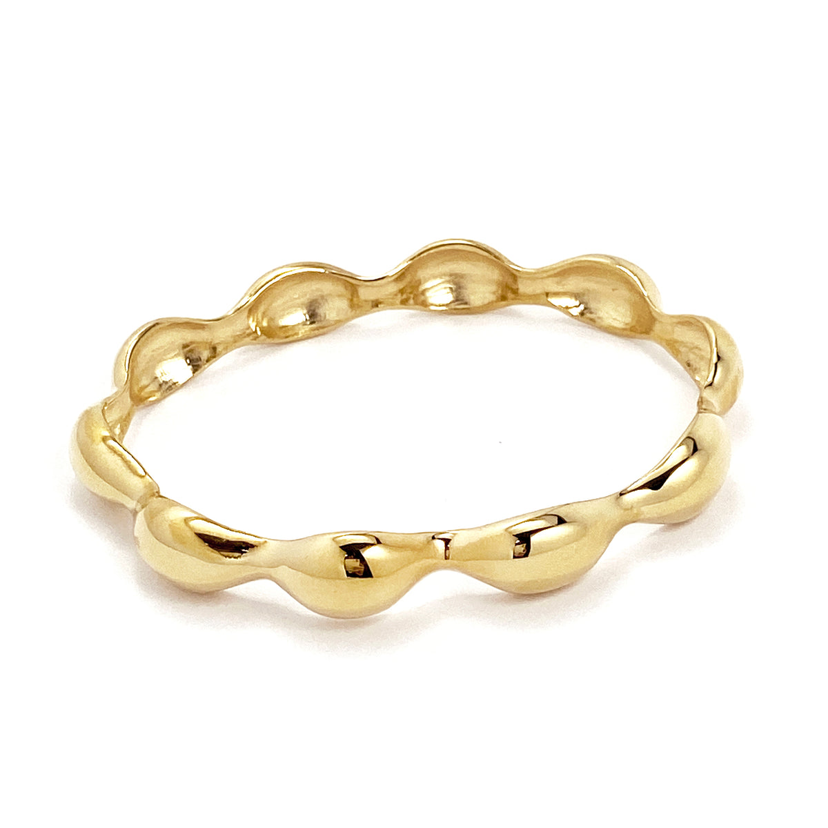 Contour Bangle - Gold – BIKO