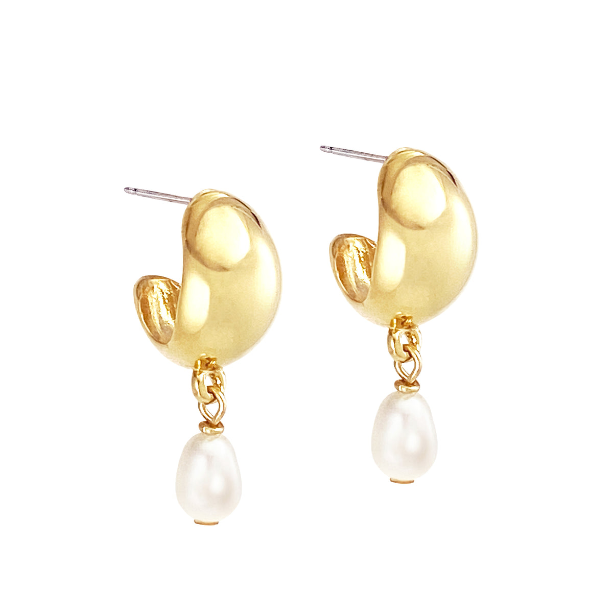 Origin Pearl Huggies - Gold – BIKO