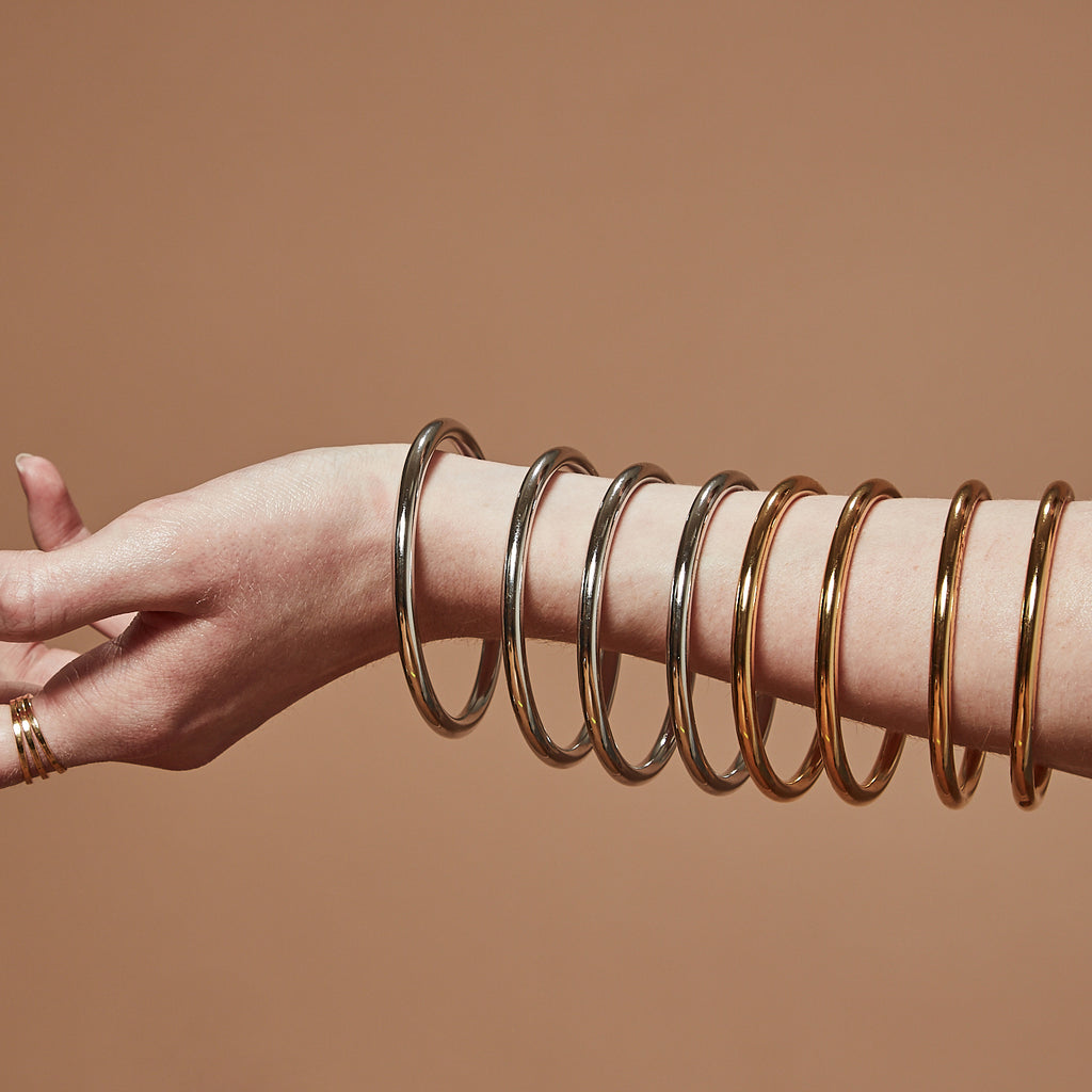 Solid State Bangle - Gold – BIKO